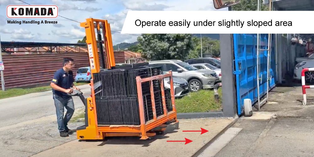 Fully Powered Stacker | Electric Stacker | Fully Powered Double Lifting ...