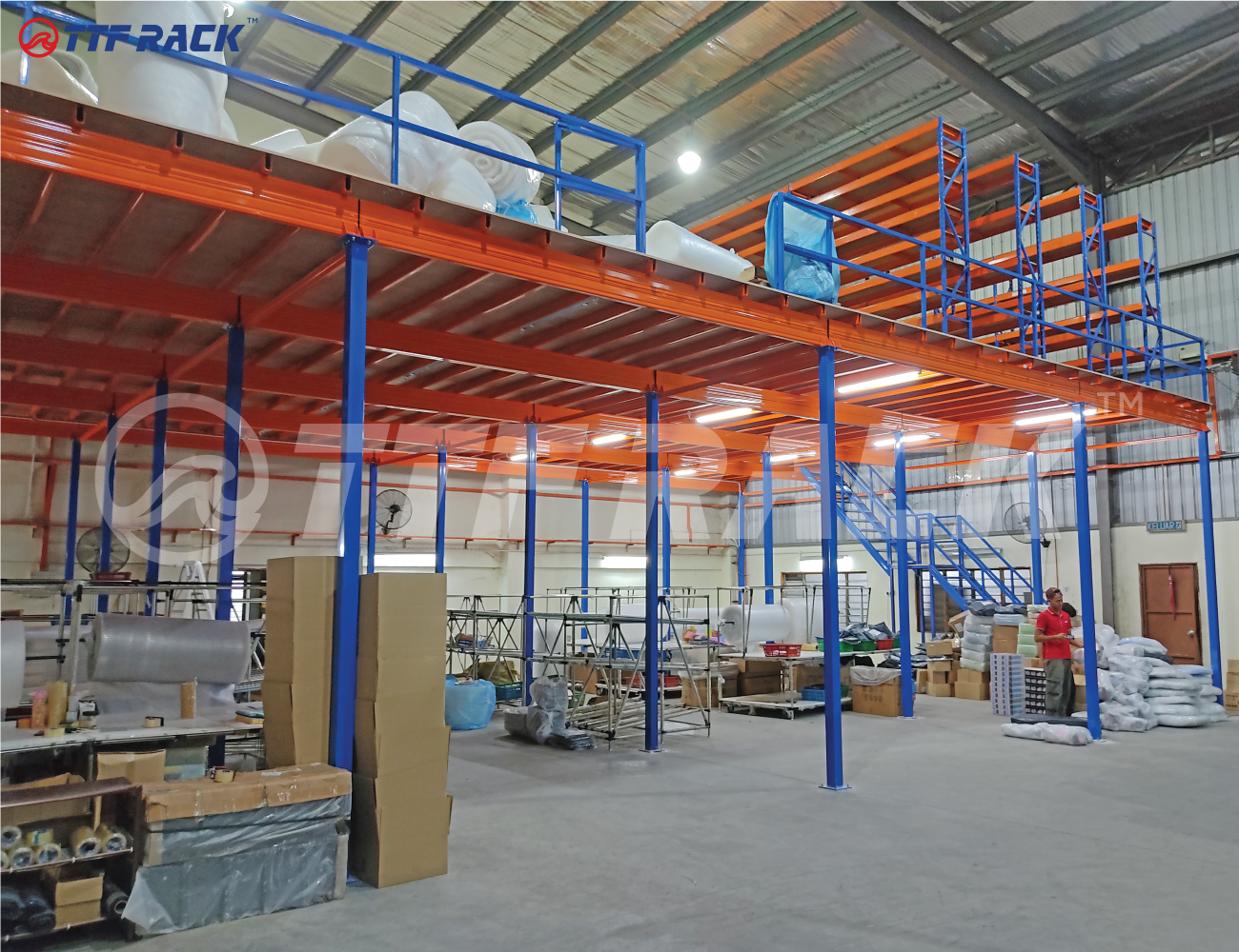 Racking System Mezzanine Floor | Truss System | Warehouse Racking System