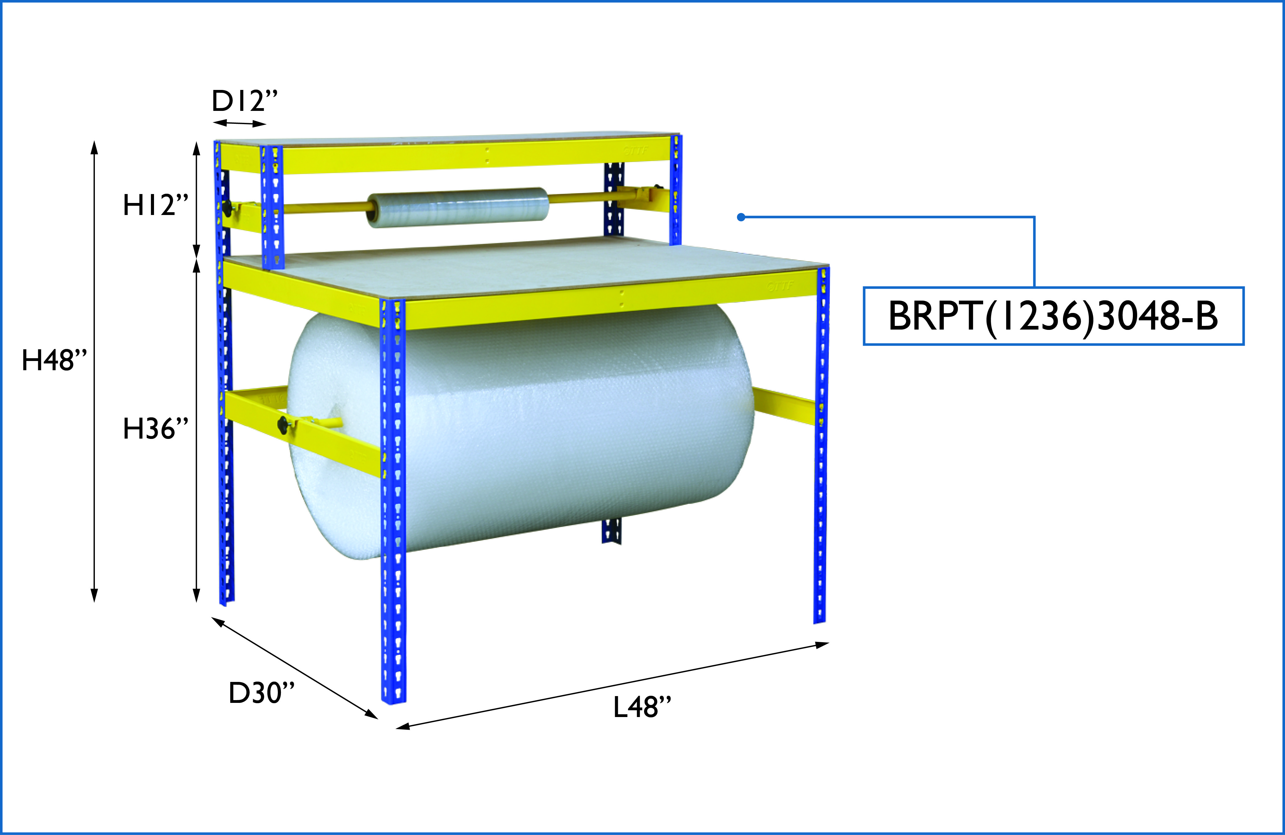 Boltless Rack Packing Table | Packing Station | Warehouse Packing Table