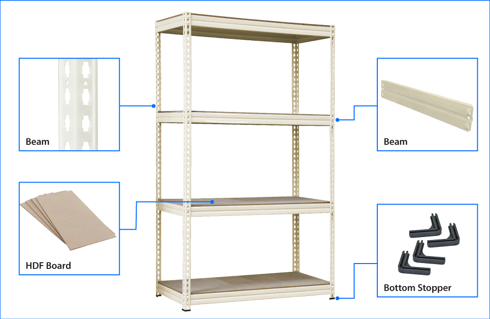 Pigeon Hole Boltless Rack | Boltless Racking System | Manufacturer ...